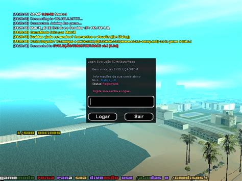 Samp Obscure II Tudo Para Seu Samp FS Sistema De ADM VIP Login