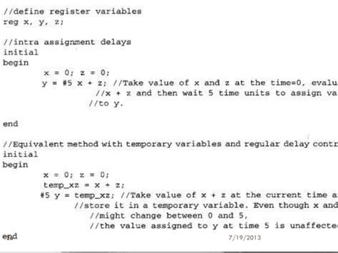 Delays In Verilog Ppt