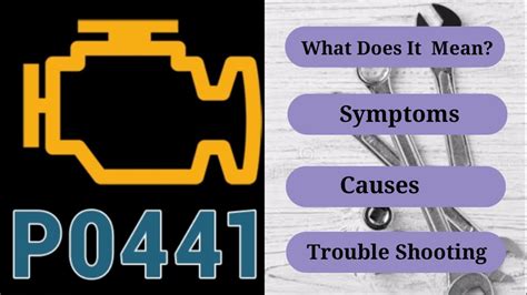 DTC P0441 Overview Evaporative Emission Control System Incorrect Purge Flow YouTube