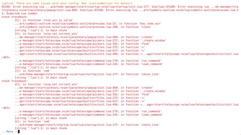 nvim breaks when adding this plugin · issue 113 · simrat39 symbols