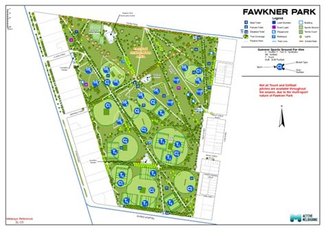 Fawkner Park Map Pdf Games Of Physical Skill Ball And Bat Games