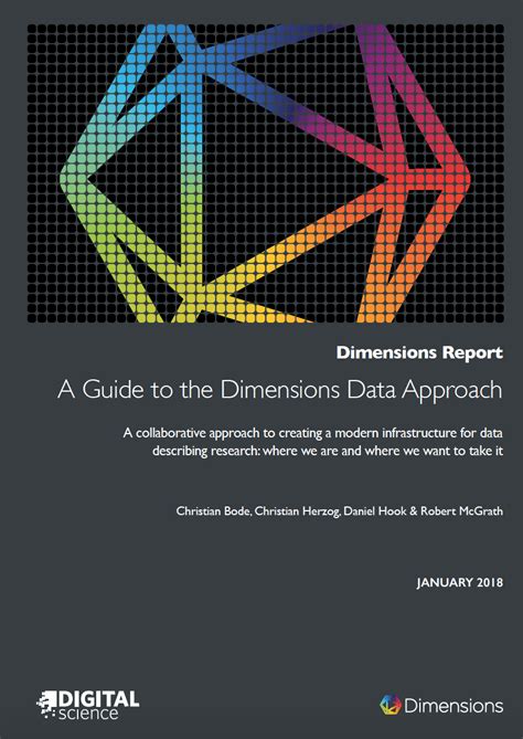 A Guide To The Dimensions Data Approach Digital Science