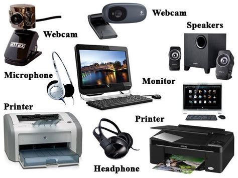 Input And Output Devices List With Their Functions Artofit