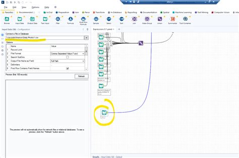 How To Use Directory Input To Read All The Csv Fil Alteryx Community