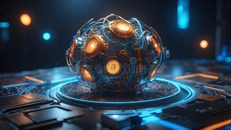 Qubit Unveiled Ai Generated Quantum Insights Ai Generate Stock Illustration Illustration Of