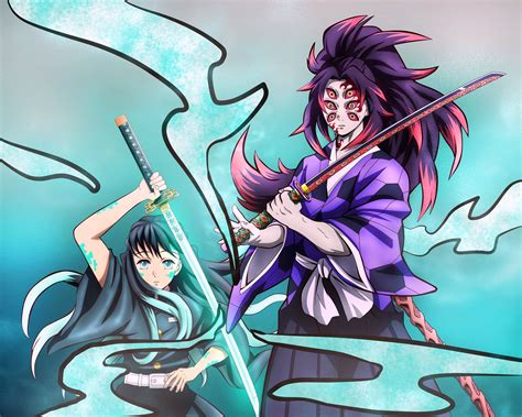 Download The Demon Slayer Kokushibo Stands Tall Ready To Conquer The