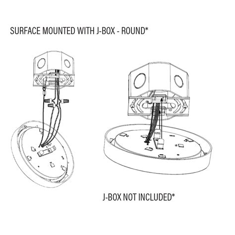 9 Designer Surface Ceiling Light Surface Mount Round 1200 Lumens Sunco Sunco Lighting