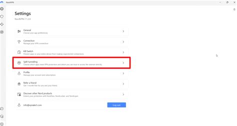 How To Use NordVPN Split Tunneling Guide