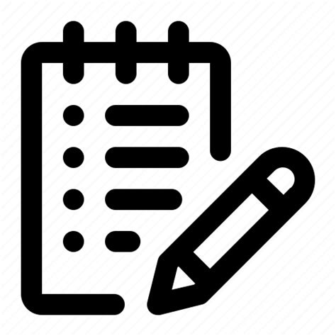 Notepad Scratchpad To Do List Checklist Notebook Icon Download On Iconfinder