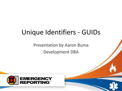 Sql Server Guids Globally Unique Identifiers Ppt