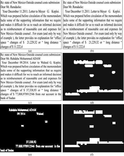 Tampered Detection Under Content Only Tampering A Original Text Image B