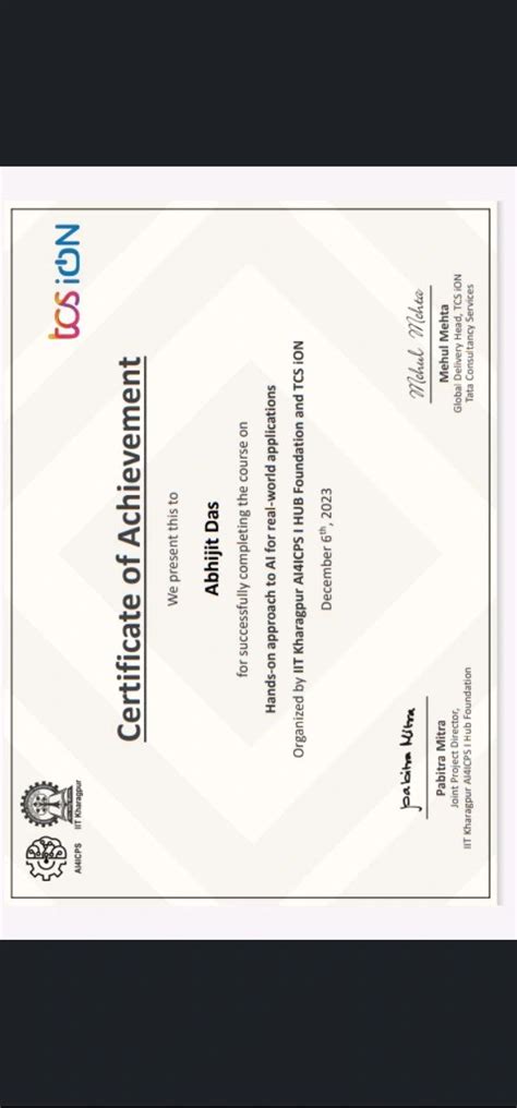 abhijit das on linkedin artificialintelligence tcsion