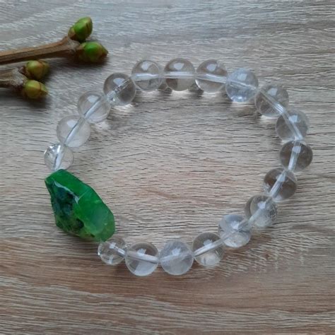 M Ekristall Ja Roheline Ahhaat K Ev Ru Jewelry Bracelets