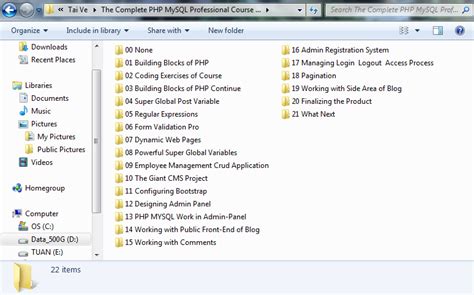 Chia Sẻ Khóa Học The Complete Php Mysql Professional Course With 5