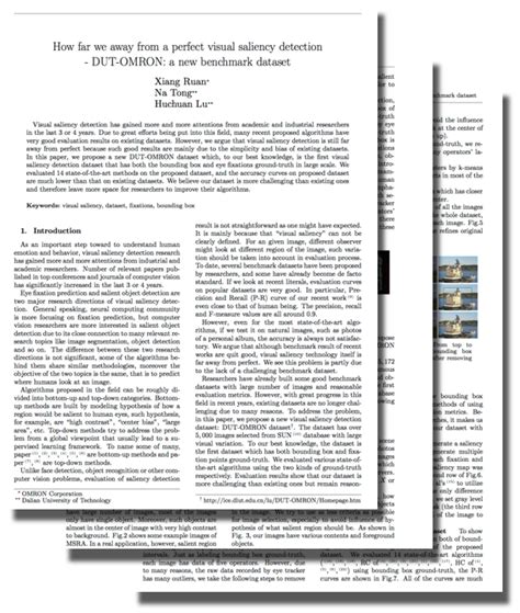 The Dut Omron Image Dataset