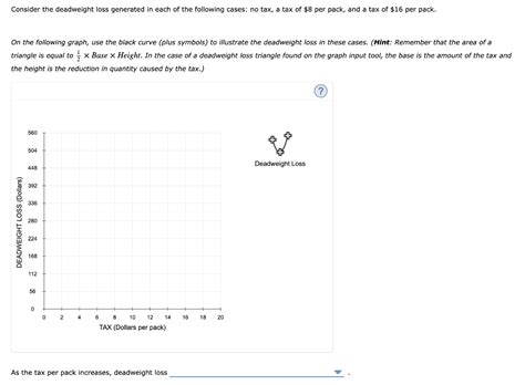 Solved Graph Input Tool Suppose The Government Imposes A