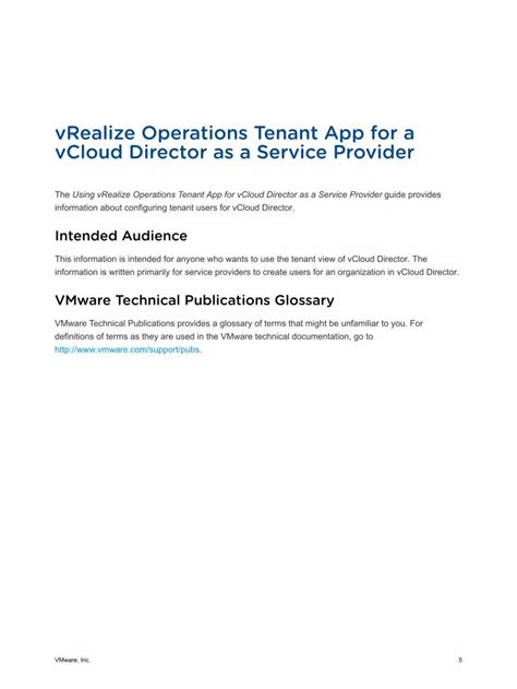 pdf operations tenant app using vrealize for vcloud director as a service €¦ · the using