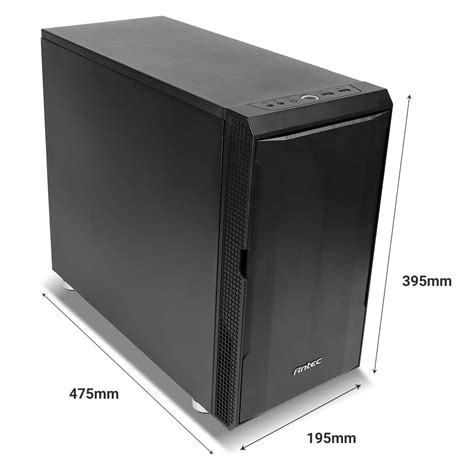 P5 Is The Best Silent Pc Mini Tower Case With Micro Atx1 X 140mm And 1 X