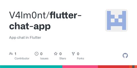 Github V4lm0ntflutter Chat App App Chat In Flutter
