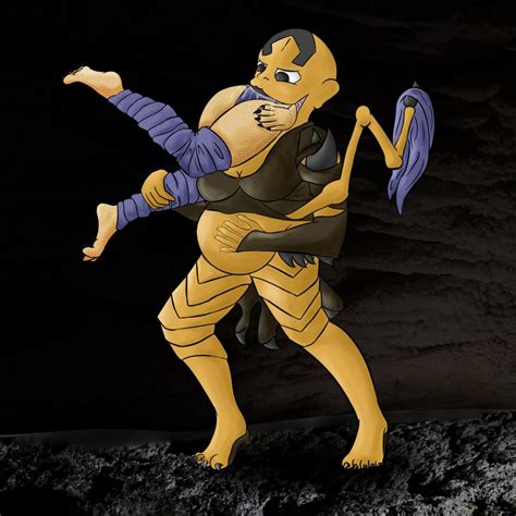 Rule 34 Big Belly Bug Girl Dvorah Fatality Female Female Only Female