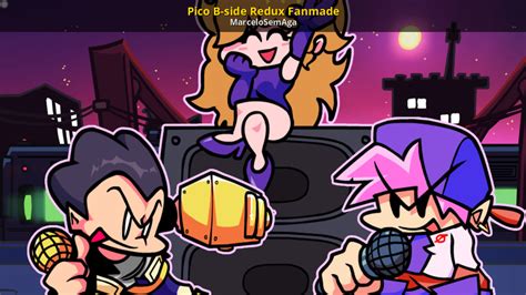 Pico B Side Redux Fanmade [friday Night Funkin] [mods]