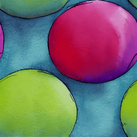 Watercolor Pastel Blob Pattern · Creative Fabrica