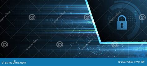 Cybersecurity And Information Or Network Protection Future Technology Web Services For Business