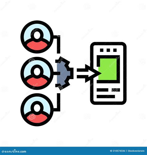 Guerrilla Testing Ux Ui Design Color Icon Vector Illustration Stock Vector Illustration Of