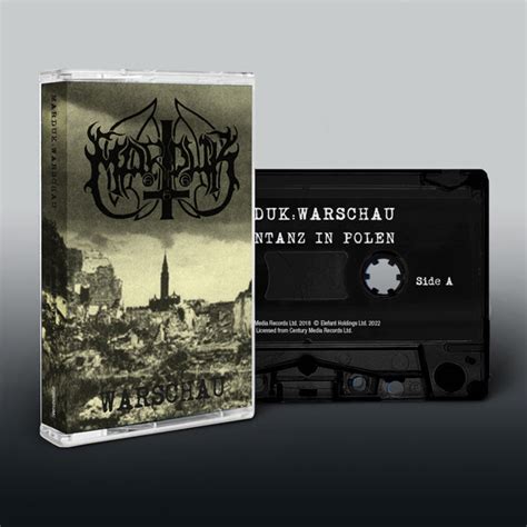 Marduk Warschau Live Cassette Tape Earache Records Ltd