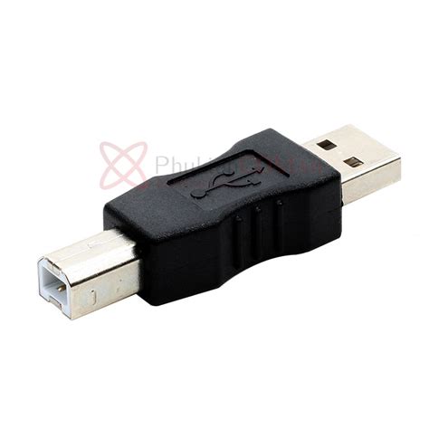 Đầu Chuyển đổi USB Chân đực Sang USB Type B Chân đực Phukiencom