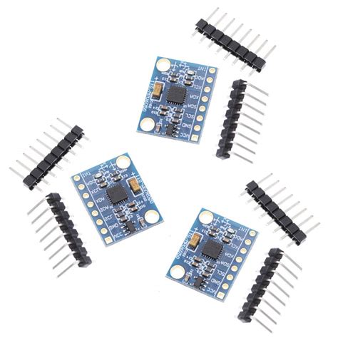 buy helonge gy 521 mpu 6050 module 3 pcs mpu6050 board 3 axis accelerometer gyroscope module