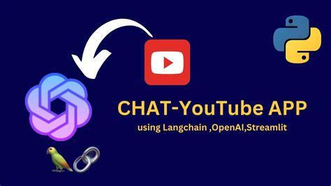 Query Any Youtube Video Using Langchainopenai Streamlit App Langchain Chatgpt Beginners
