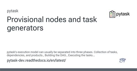 Provisional Nodes And Task Generators Pytask 0 5 6 Dev12 G48d028694 Documentation