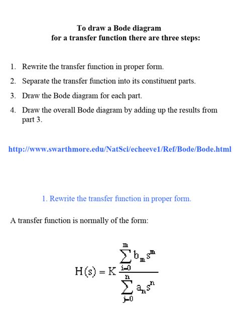 Bode Plot Pdf Algorithms Electrical Circuits