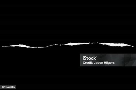 찢어진 찢어진 종이 가장자리 분리 흰색 에 검정 복사 에 대 한 공간 종이 눈물 0명에 대한 스톡 사진 및 기타 이미지 0명 가장자리 거친 Istock