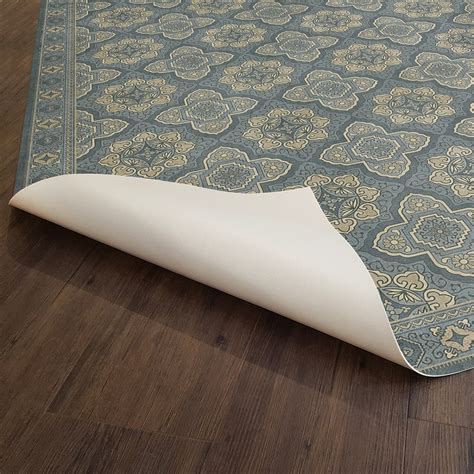 Spicher Vinyl Floor Cloth Mat Williamsburg Antiquary Galleys Pura