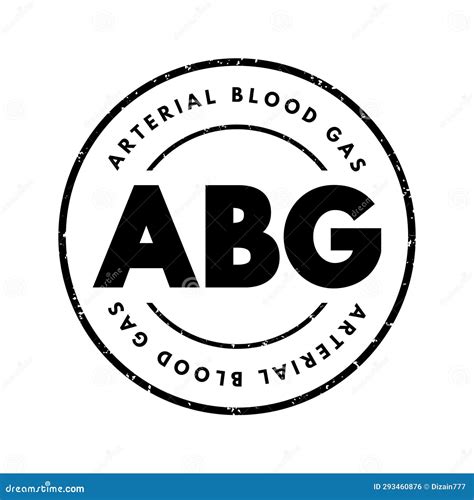 Abg Arterial Blood Gas Test Measures The Acidity And The Levels Of