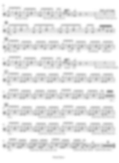 Coldplay Yellow Drumsheet Lesson ★