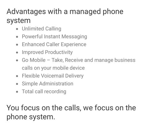 Managed Phone System Square On Technology