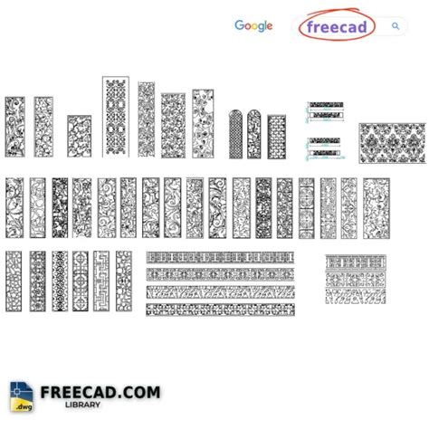 Partitions For Architectural Work Сad 2d In Dwg Autocad