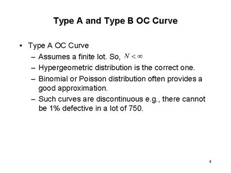 Operating Characteristic Curve Outline Operating Characteristic Curve OC