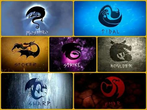 Dragons How To Train Your Dragon How Train Your Dragon Dragon Classes