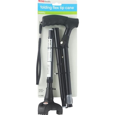 Cvs Health Folding Flex Tip Cane 1 Each Delivery Or Pickup Near Me