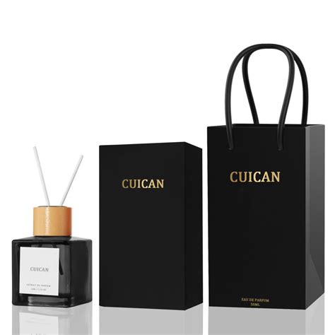 Black Glass Reed Diffuser 118ml Packafill Glass Bottle