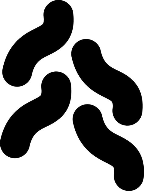 Lactobacillus Beneficial Bacteria Glyph 65357087 Vector Art At Vecteezy