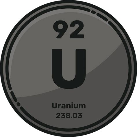 Element Uranium Symbol
