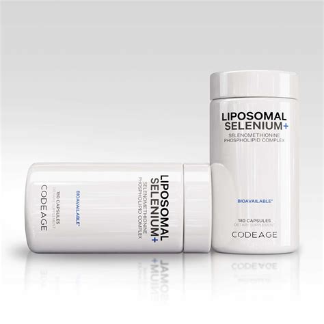 Codeage Liposomal Selenium 200 Mcg Trace Mineral L Selenomethionine