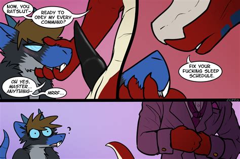 Rule 34 Ambiguous Gender Black Body Black Fur Blue Body Blue Fur