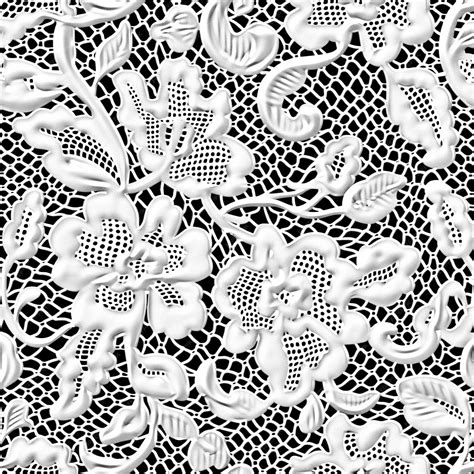 Lace Texture Seamless Vector Image Premium Ai Generated Image