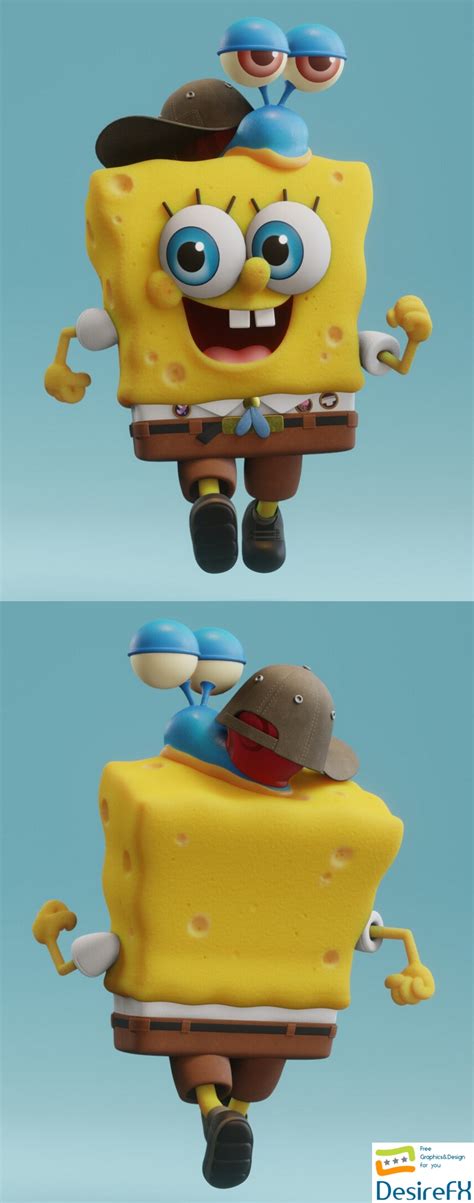 Download Spongebob Squarepants 3d Print Desirefxcom
